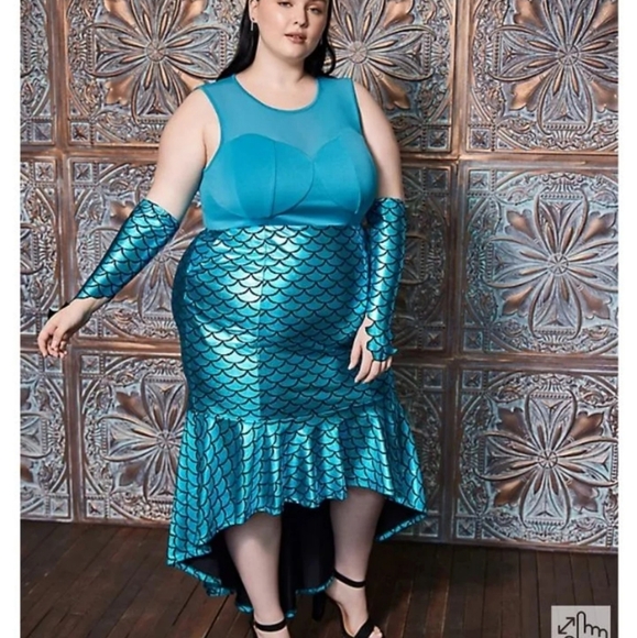 torrid | Other | Torrid Sexy Mermaid Costume Dress | Poshmark